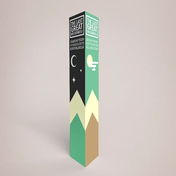 Cardboard Totem Displays | Splash Graphix